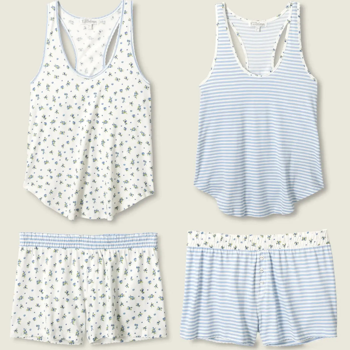 Blueberry Dreams Mix and Match Pajama Box Set | PJ Salvage – Cloud Nine ...